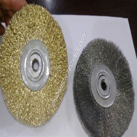 Silver And Golden Soft Wire Buffing Brush At Best Price In Bahadurgarh