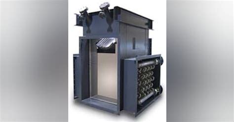 Powders And Solids High Temperature Bulk Powder Cooling System Features Water Cooled Tubing