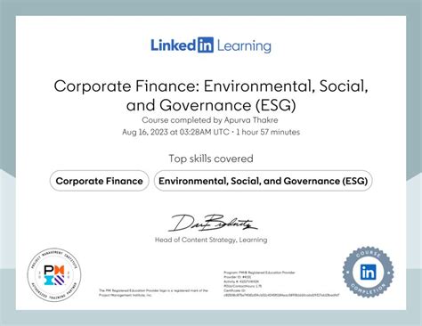 Apurva Thakre On Linkedin Certificate Of Completion