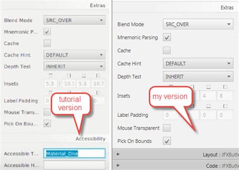 Scenebuilder How To Display Accessibility Property In Javafx Scene