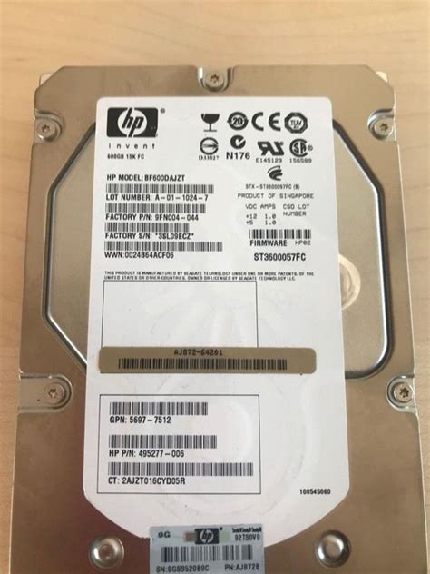 HP Hard Disk 600GB Kaufen Auf Ricardo