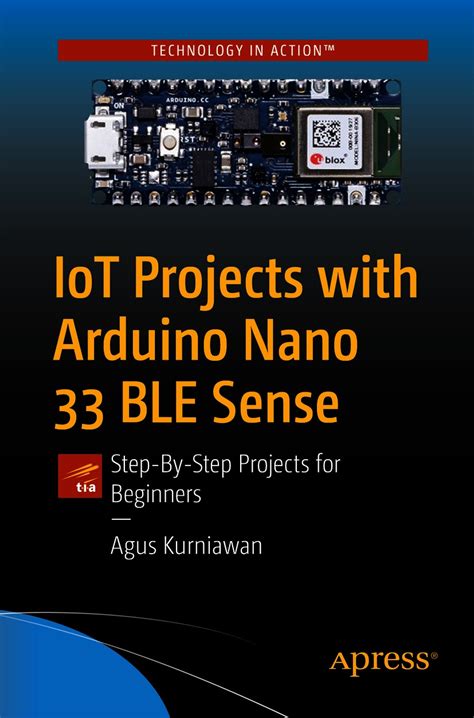 Cover Iot Projects With Arduino Nano Ble Sense Step By Step Projects For Beginners Book