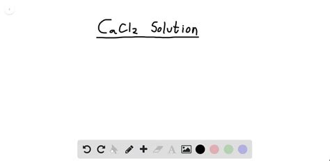 ⏩solved how many grams of cacl would be dissolved in 1 0 l of a 0 10