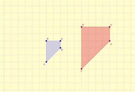 Figuras Semejantes Homotecia Geogebra