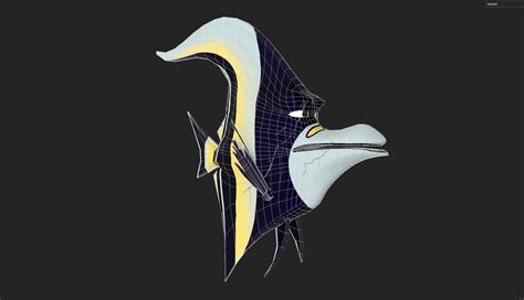 3d Gill From Finding Nemo Model Turbosquid 2023935
