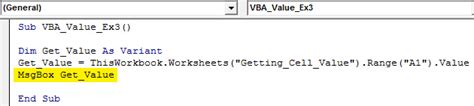 Vba Value How To Use Excel Vba Value Function