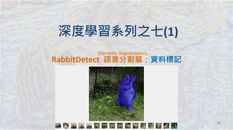 Matlab深度學習之七1rabbitdetect語意分割篇：資料標記 Youtube