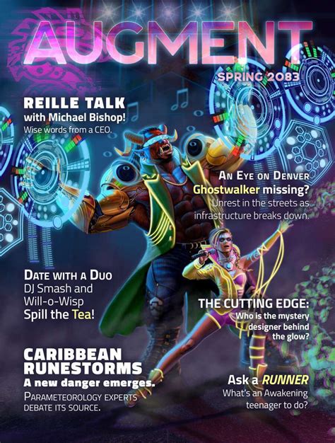 Shadowrun Augment Issue 1 Catalyst Game Labs Shadowrun Dungeon