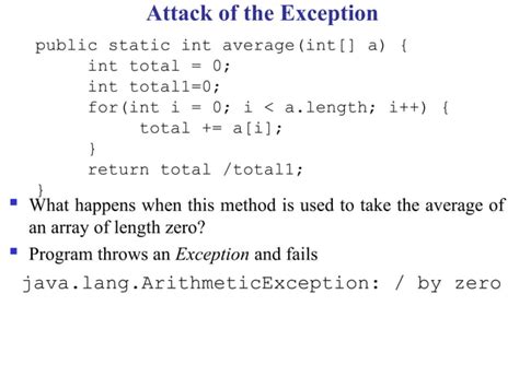 Computer Object Oriented Programming Chapter 4 Excption Handlingppt