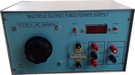 Multi Output Dc Regulated Power Supply At Rs 6500 Piece Majri Mohalla Shahabad Kurukshetra