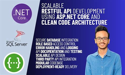 Develop A Scalable Rest Api With Asp Net Core And Clean Architecture By Samsiddiqui597 Fiverr