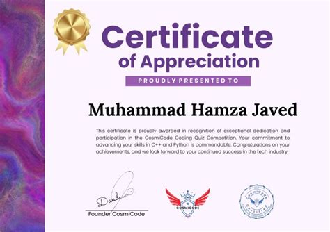 Muhammad Hamza Javed 🚀react Developer On Linkedin Codinglife Techjourney Cosmicode