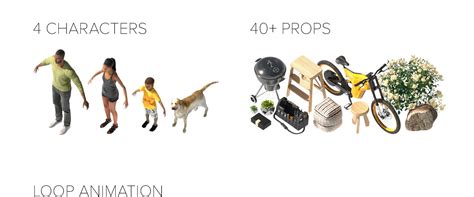 live digital diorama — 3d animation loop on behance