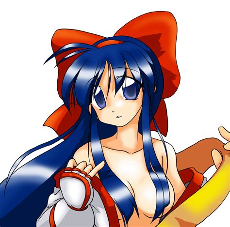Rule 34 1girls Ainu Clothes Big Breasts Blue Eyes Blue Hair Breasts