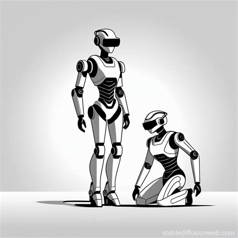 Wearing Smart Glasses And An Exoskeleton Suit A Nursing Care Robot In The Form Of An Exoskeleton