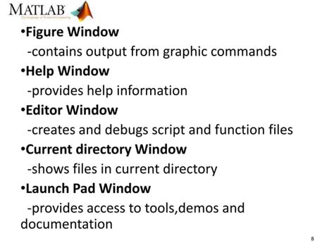 An Introduction To Matlab For Beginners Pptx Programming Languages Computing