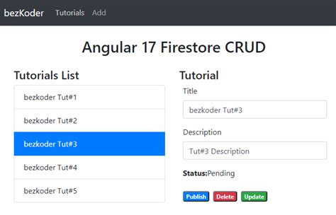 Angular 17 Firestore Crud Addgetupdatedelete Documents With Angularfirestore Bezkoder