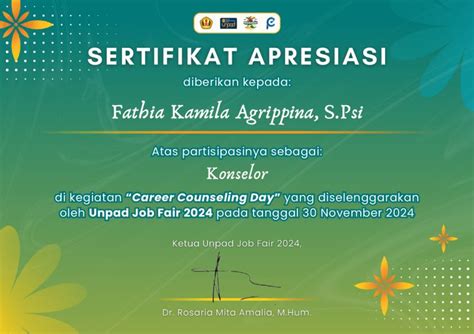 Fathia Kamila On Linkedin First Time Jadi Konselor Karir Soo Excited 😆