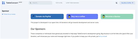 Tableconvert，好用且美观的在线表格转换工具 聊点趣事