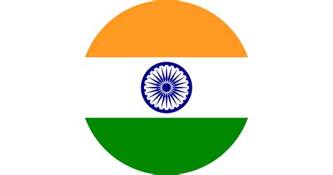 India Country Round Flag 51966158 Png