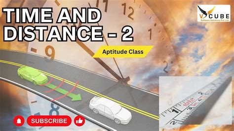 Time And Distance 2 Class V Cube Software Solutionsbest Training Institute Hyd Youtube