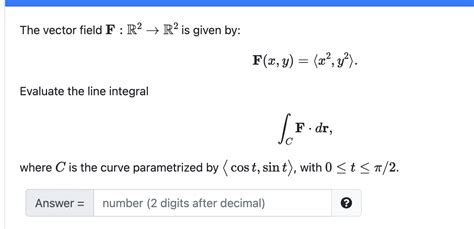 solved the vector field f r2 r2 is given by f x y