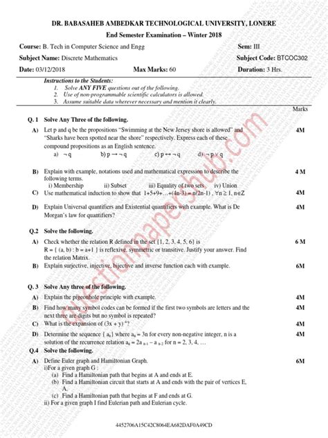 Discreet Mathematics Imps Pdf Function Mathematics Mathematical Relations