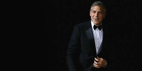 George Clooney Black Suit