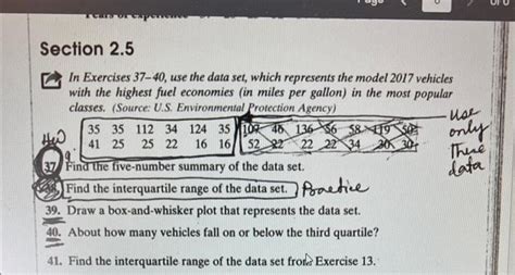 Solved In Exercises Use The Data Set Which Chegg Com