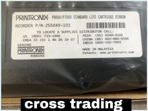Laser Printer Black Printronix P8000 P7000 N7000 Ribbon Cartridge At Rs 2850 In Mumbai