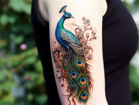 Peacock Tattoo Meaning And Symbolism Positivity