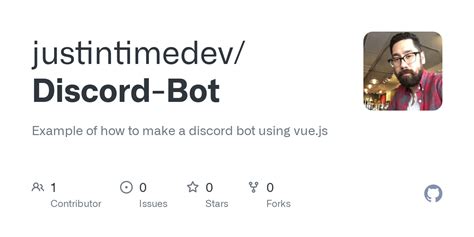 Github Justintimedevdiscord Bot Example Of How To Make A Discord