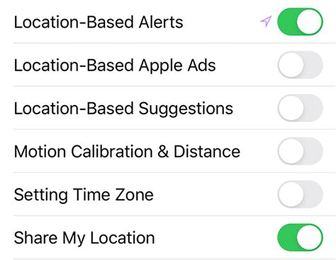 Optimal IOS System Services Location Settings Privacy Battery Life Updated