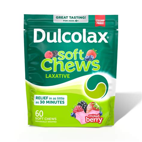 Buy Dulcolaxsaline Soft Chews Gentle Mixed Berry Flavor Magnesium