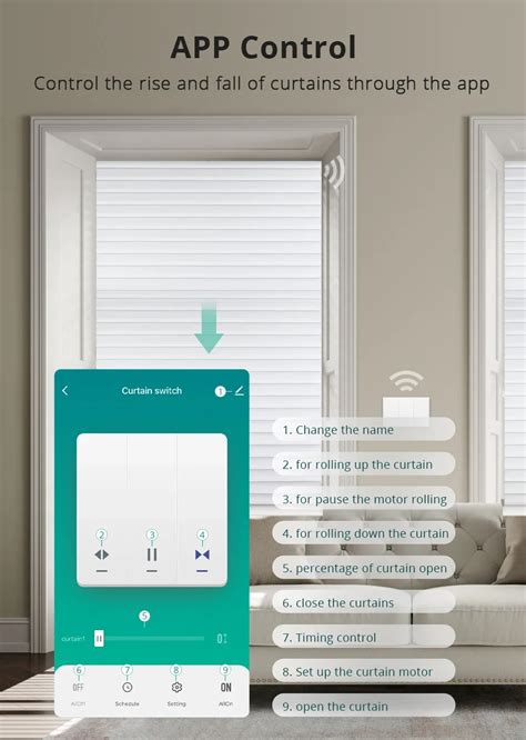 Zemismart Zigbee Us Black Wall Light Switch With Neutral 1 2 3 4 6 Gangs Interruptor Curtain