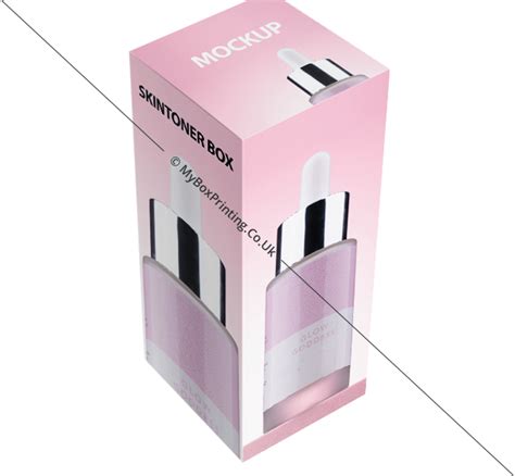 Custom Skin Toner Packaging Boxes My Box Printing