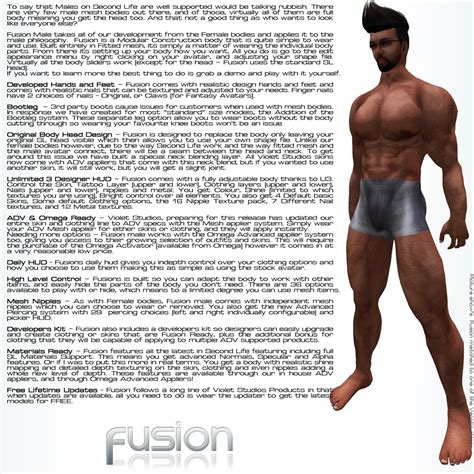 Violet Studios Fusion Male Release
