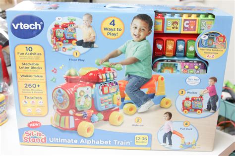 Get On The Learning Train With Vtech Sit To Stand Ultimate Alphabet