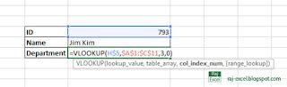 Raj Excel Using VLOOKUP Function Step By Step Tutorial