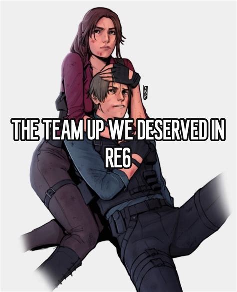 Dont Get Me Wrong I Love Helena But We Need Another Leon And Claire