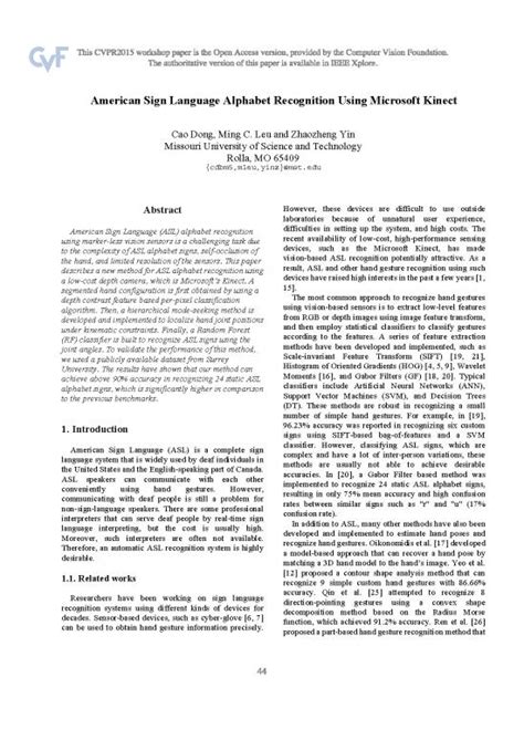 Language Pdf 101983 Dong American Sign Language 2015 Cvpr Paper