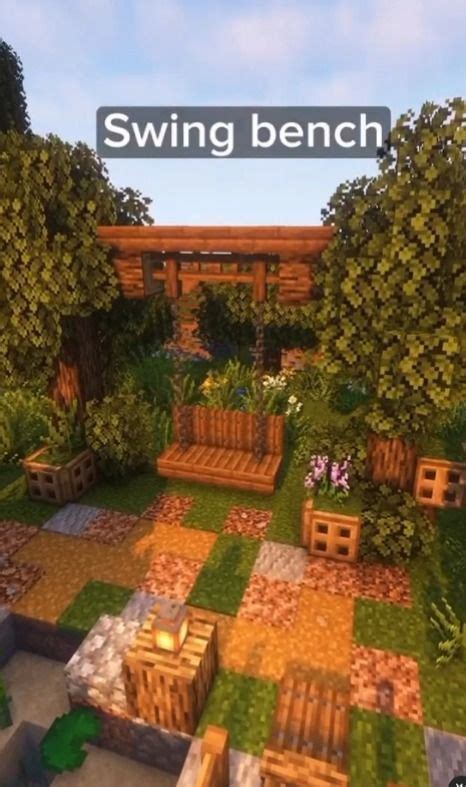 Swing Bench Minecraft