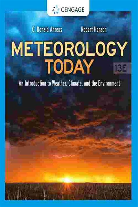 [pdf] Meteorology Today An Introduction To Weather Climate And The Environment By C Donald