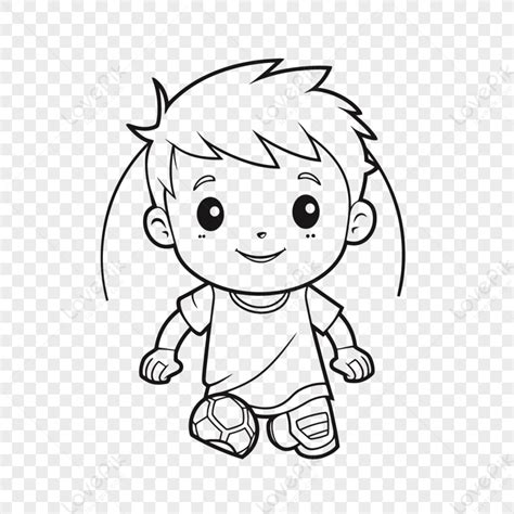 만화 아기 소년 색칠 페이지 개요 스케치 드로잉 벡터라인 아트인간의 몸 Png 일러스트 무료 다운로드 Lovepik