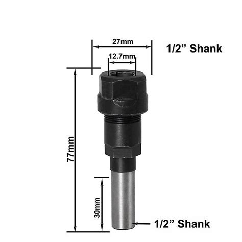 Router Collet Extension Router Bit Collet Extension And Trimming Carving Engraving Machine