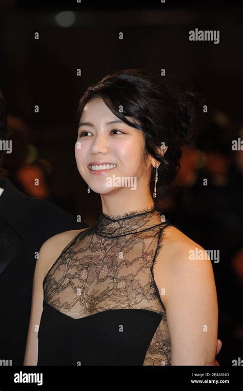 Kim Ok Bin Arriving To The Screening Of Thirst During The 62nd Cannes