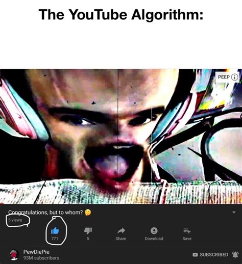 The Damn Algorithm Rpewdiepiesubmissions
