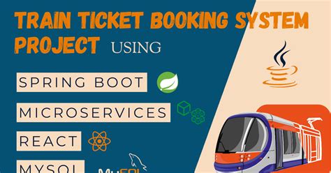 Train Ticket Booking System Project Using React JS Spring Boot MySQL Microservices