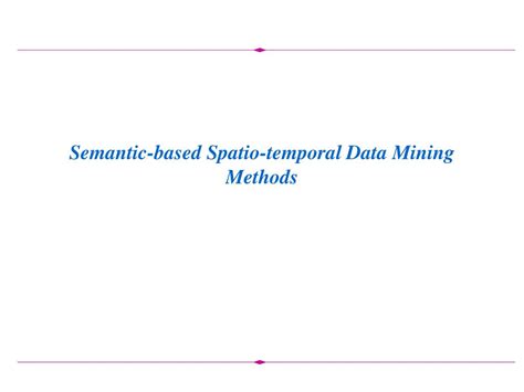 Ppt Spatio Temporal Data Mining Powerpoint Presentation Free