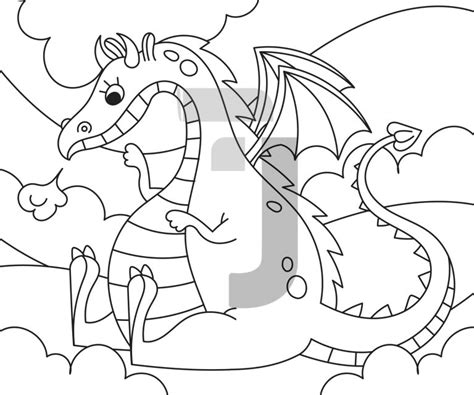 دانلود وکتور تصویر رنگ آمیزی طرح اژدها دانلود رایگان فایل لایه باز